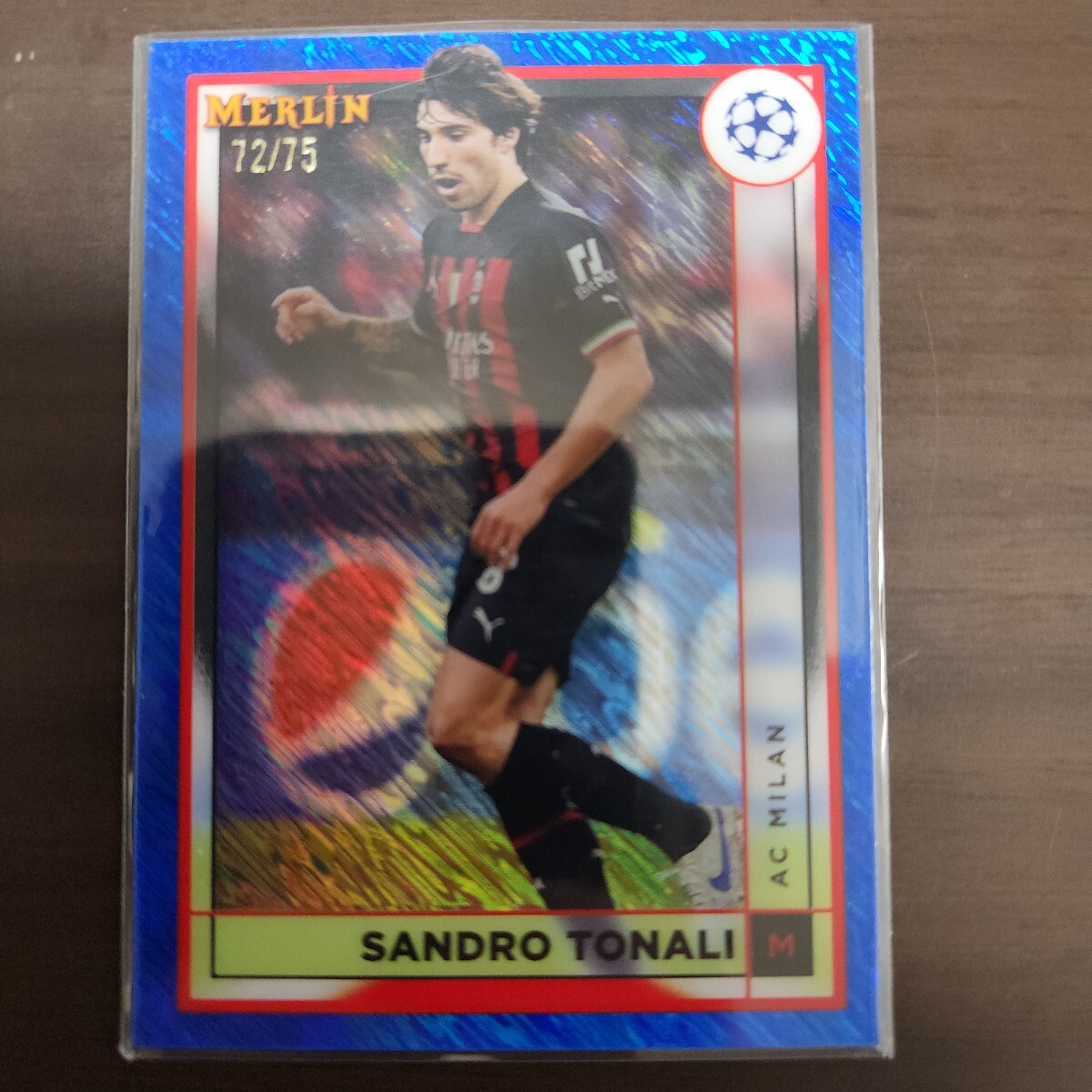 Yahoo!オークション - Topps Merlin 2022-23 パラレル SANDRO TONALI