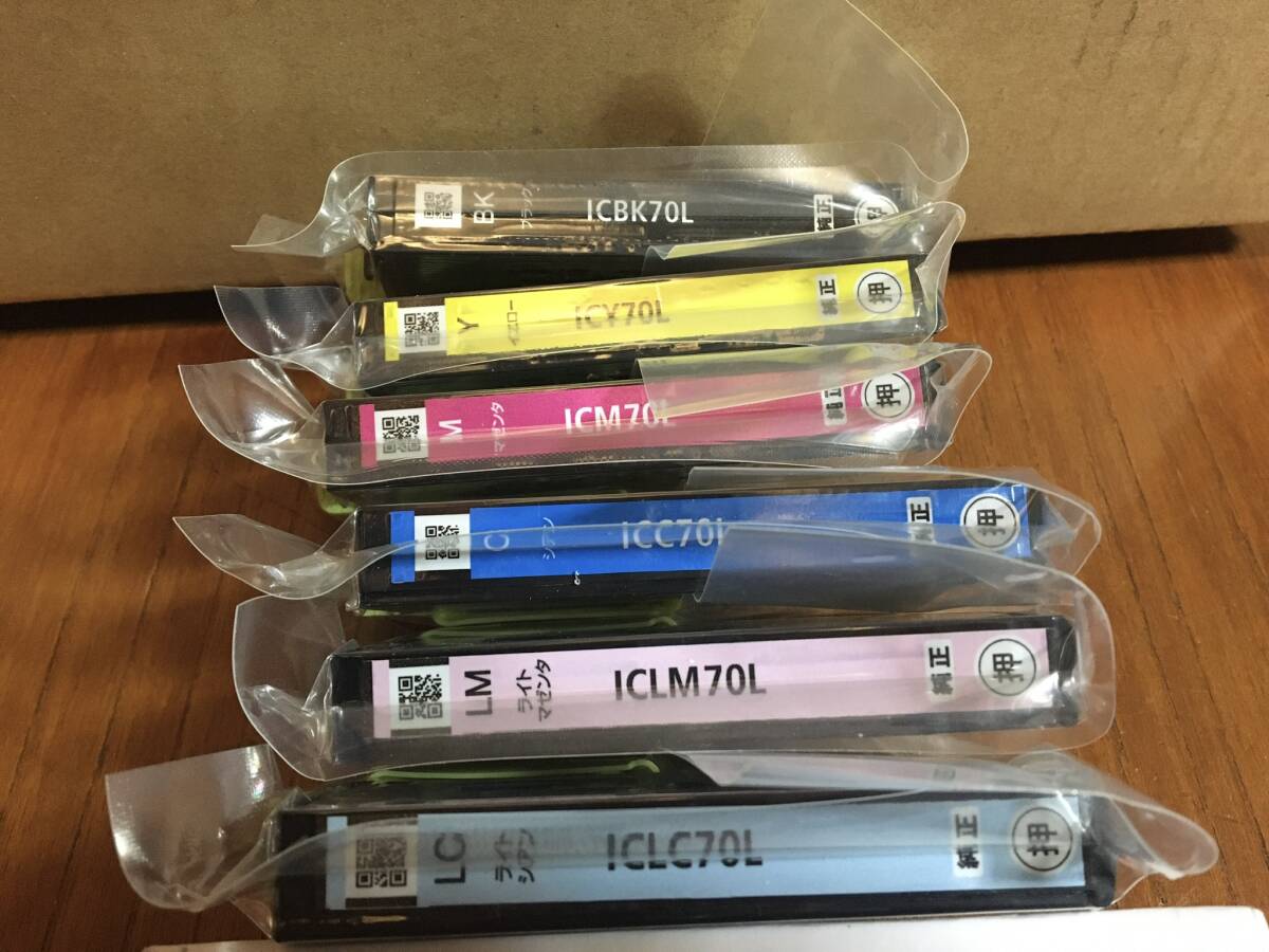 Yahoo!オークション - ③EPSON エプソン 純正インクカートリッジ IC6CL...