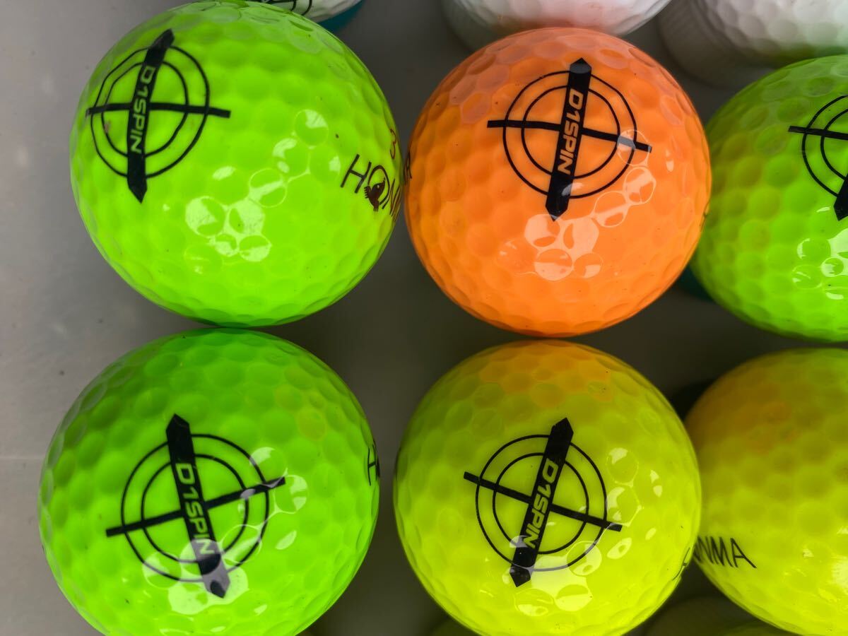 Yahoo!オークション - 高品質ロストボールホンマD1sqin 20こ