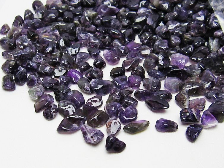 Yahoo!オークション - 誠安 極品天然AAAアメジストさざれサイズ 中[T71...