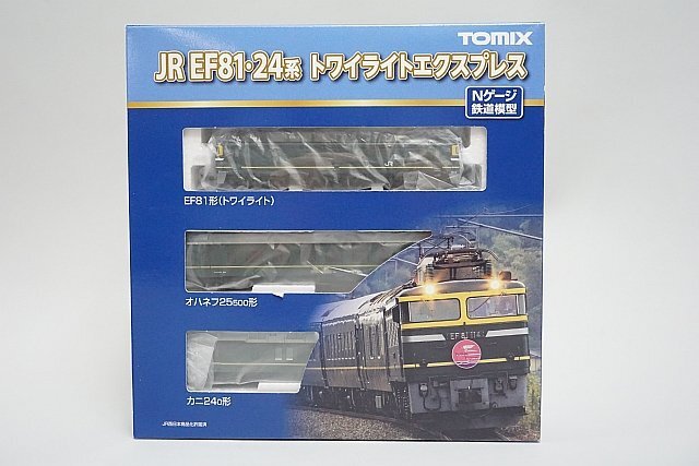Yahoo!オークション - TOMIX トミックス Nゲージ JR EF81・24系トワイ...
