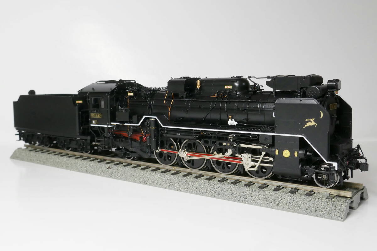 Yahoo!オークション - 天賞堂 D51形蒸気機関車 882号機 奈良運転所『月...