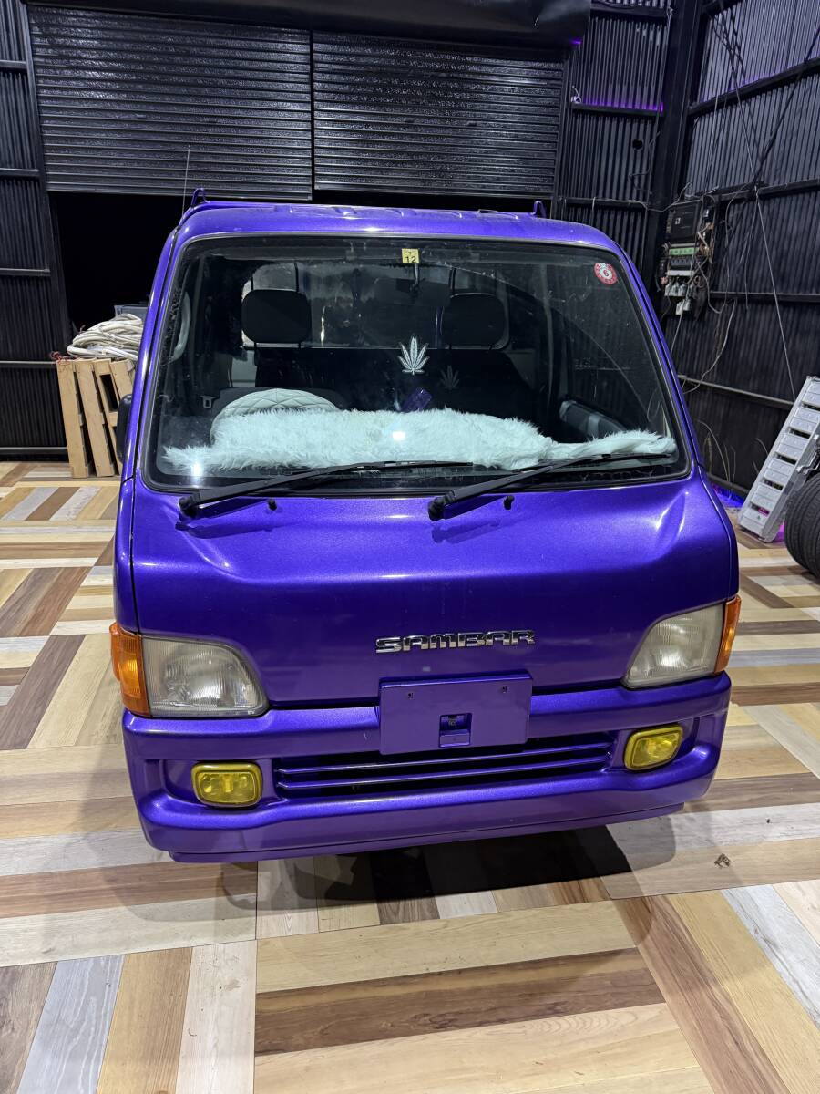 スバル サンバートラック TT2 スーパーチャージャー 4wd オートマ 車検R7年 12月26日 走行83000km TC エアコン パワステ ナビ(サンバートラック)｜売買された ...