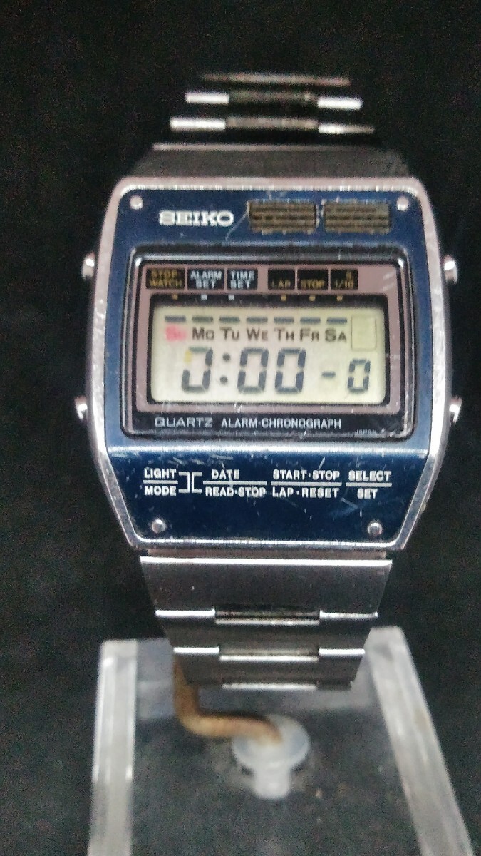 Yahoo!オークション - 【激レア 80年代】SEIKO QUARTZ セイコー デジタ...