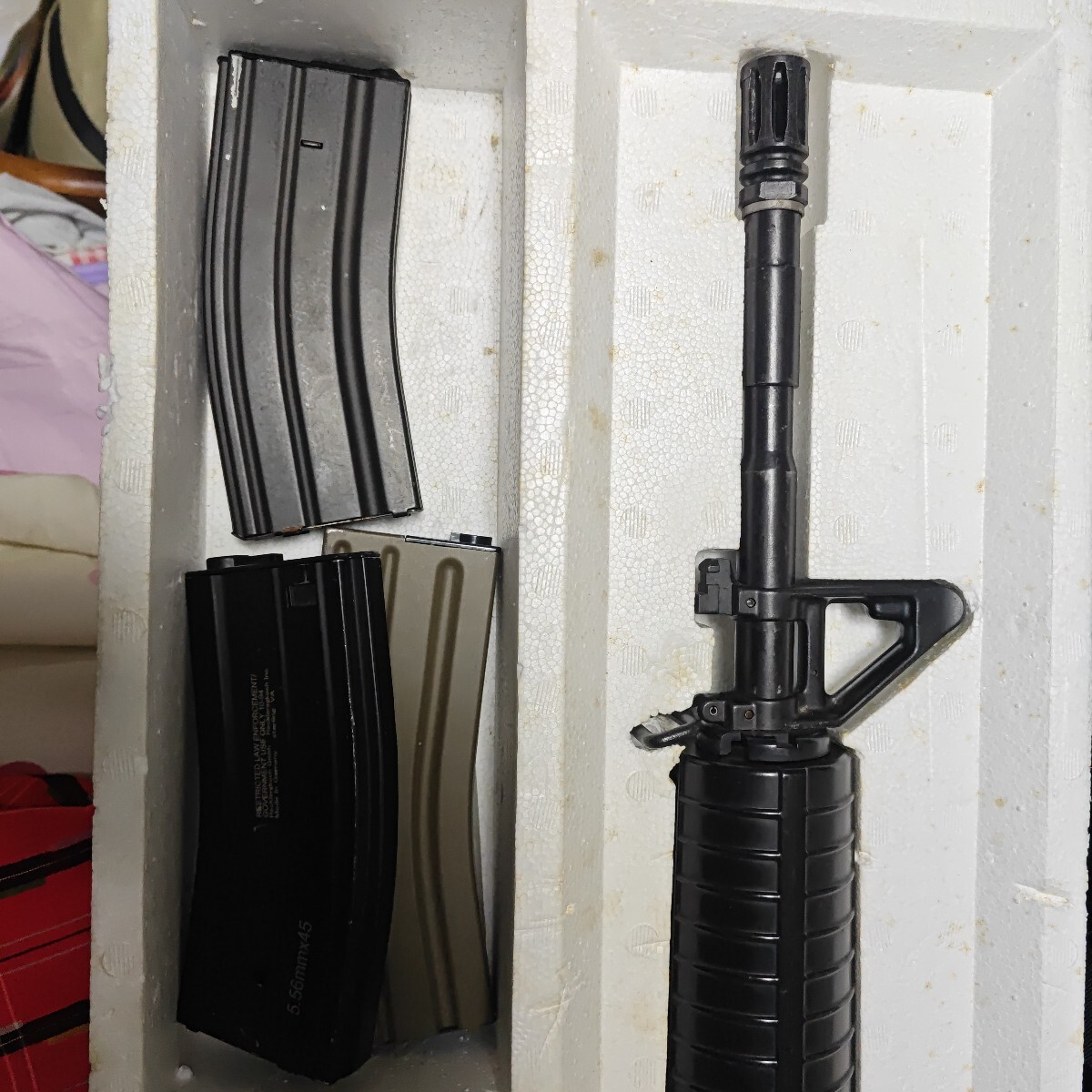 Yahoo!オークション - マルイ 初速96m/s以上 M4 電動ガン 内部カスタム...