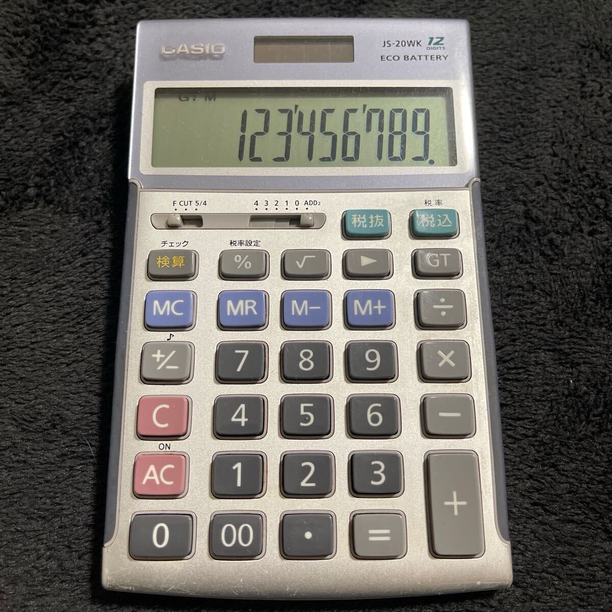 本格実務電卓 シルバー JS-20WK 12桁 計算機 CASIO カシオ(電卓)｜売買されたオークション情報、yahooの商品情報をアーカイブ公開 - オークファン（aucfan.com）