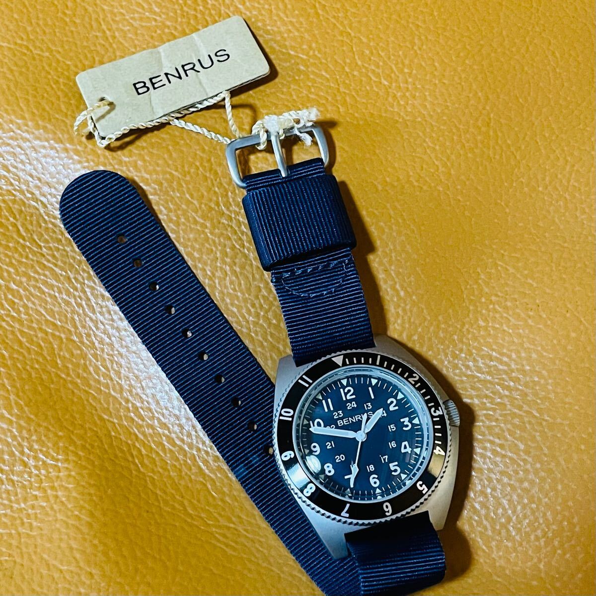 Yahoo!オークション - 【稼働品】未使用 BENRUS ベンラス TYPE2-NV