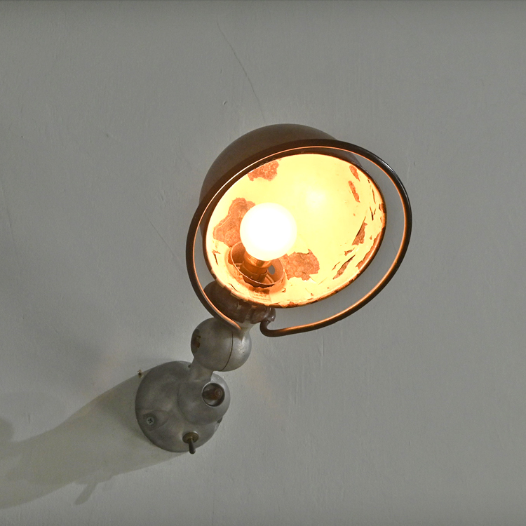 フランス Jielde ウォールランプ 50年代ヴィンテージ/ジェルデ インダストリアル PFS Track ジャンヌレ ペリアン プルーヴェ コルビュジエ(照明)｜売買されたオークション情報 ...