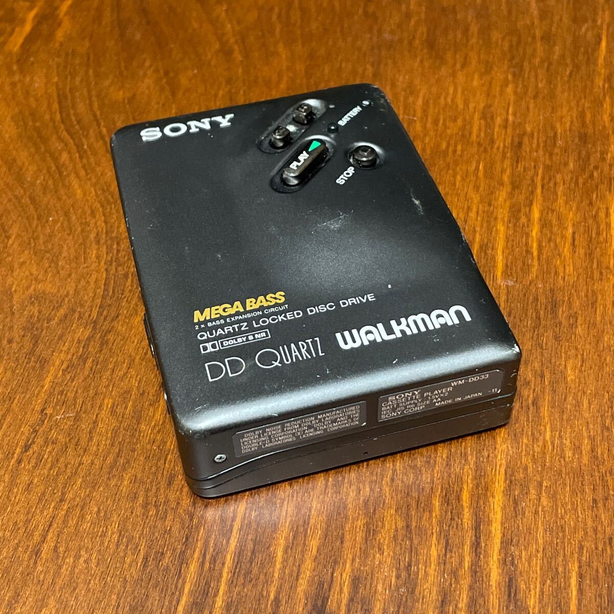 Yahoo!オークション - SONY ウォークマン WM-DD33 ドルビー付 ブラック...
