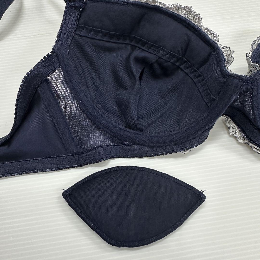 Yahoo!オークション - 新品12849 B80 3/4カップワイヤーブラジャーネイ...