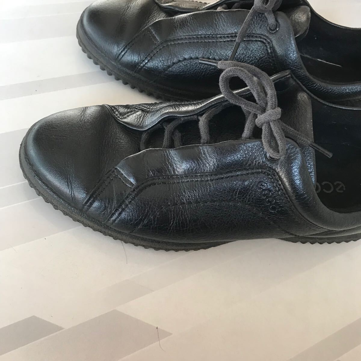 Yahoo!オークション - エコー ecco 24.5 EEE 38 ウォーキングシューズ ...