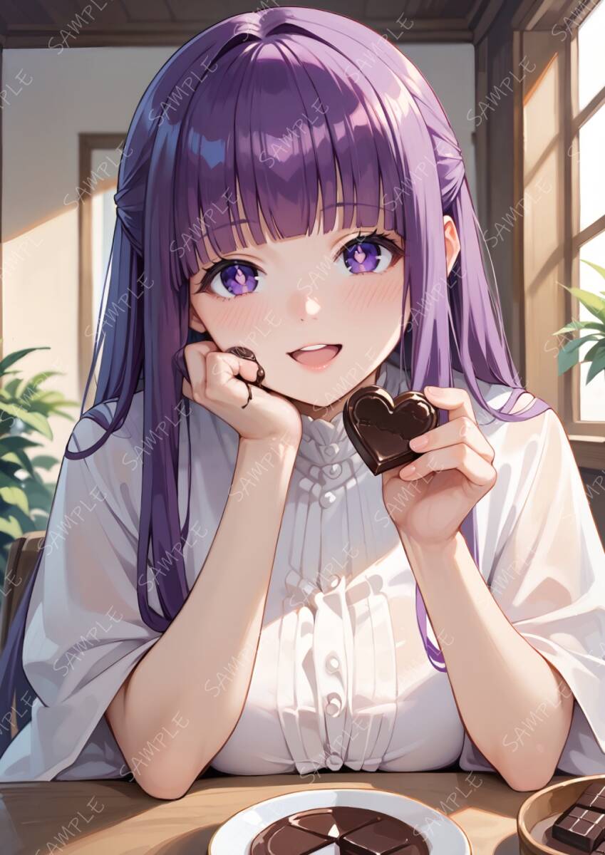 Yahoo!オークション - 【A4 ポスター 美女 4k 高画質】 葬送のフリーレ...