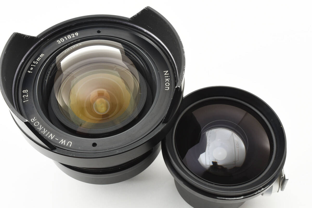 Yahoo!オークション - Nikon UW Nikkor 15mm F2.8 Lens Nikonos 15 Fin...
