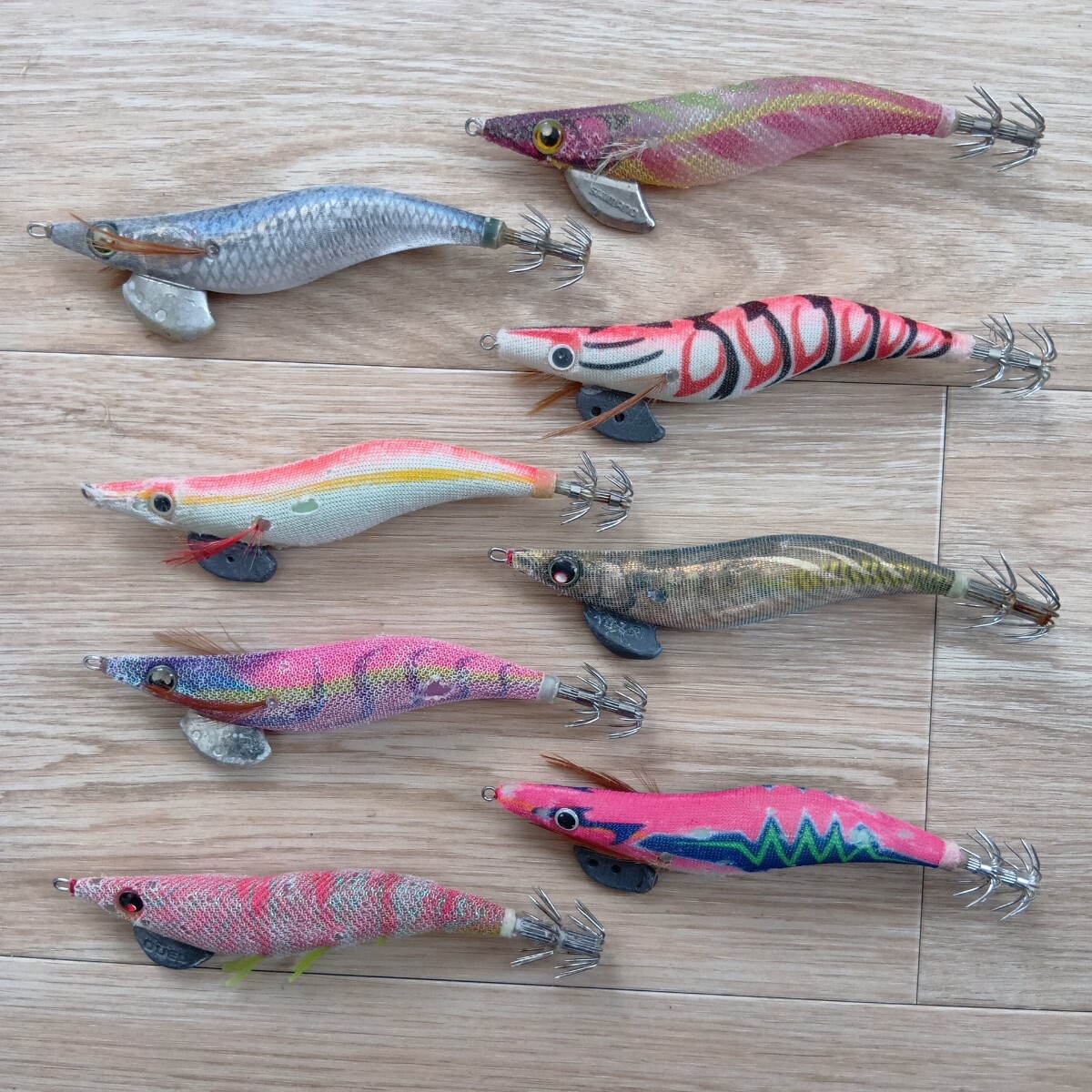 Yahoo!オークション - エギ 中古 19g〜21g 8尾