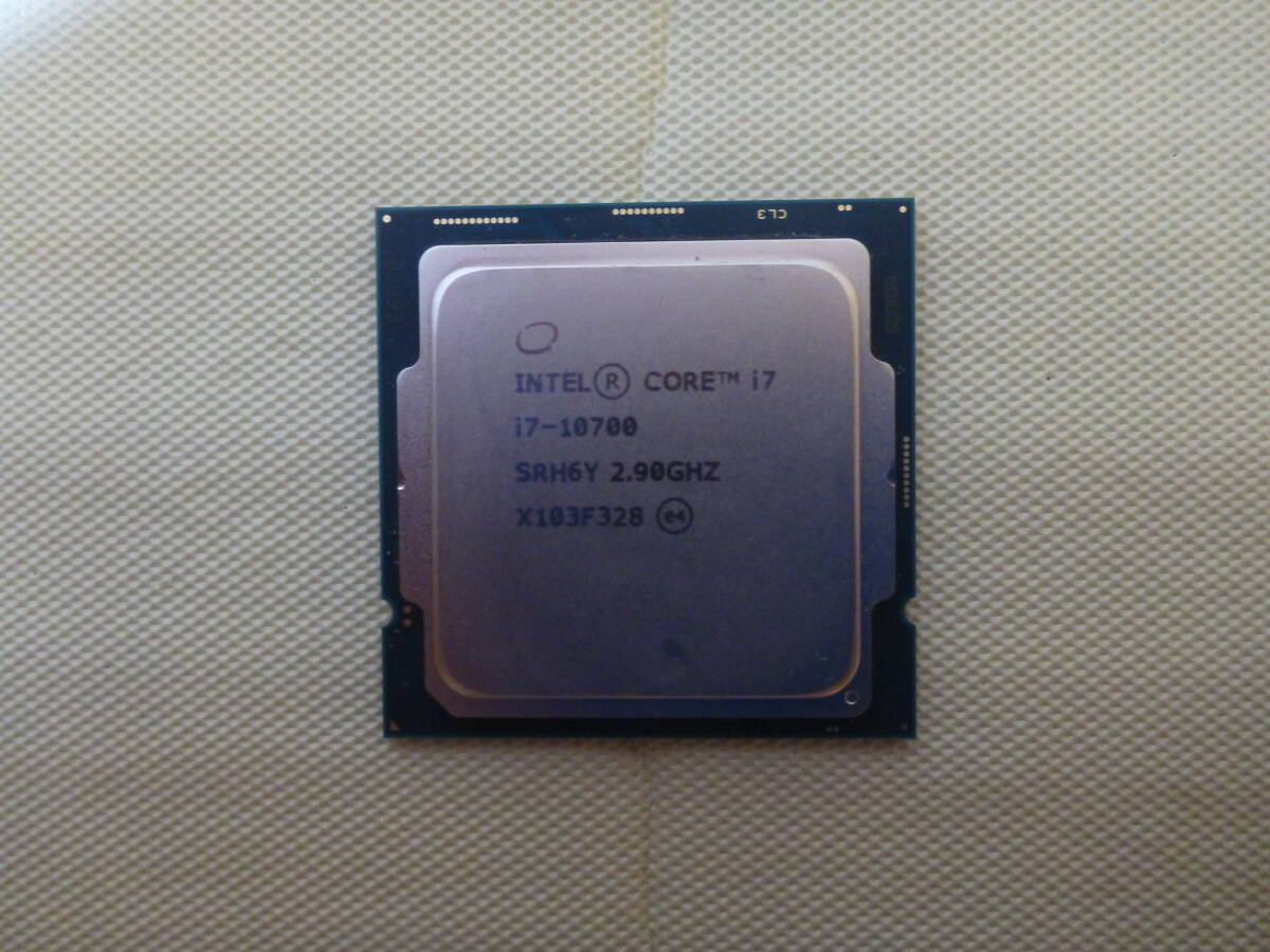 Yahoo!オークション - 管理番号 T-01153 / INTEL / CPU / Core i7-1070...