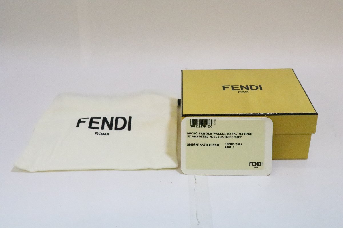 Yahoo!オークション - FENDI 3つ折り財布 バゲット 8M0395 AAJD F15KR ...