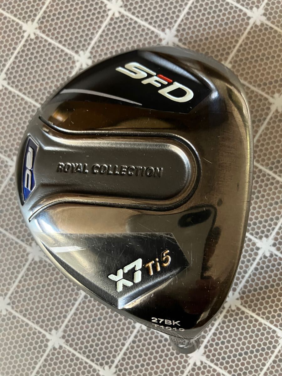 Yahoo!オークション - 中古ロイヤルコレクションSFD X7チタン 5W 18°...