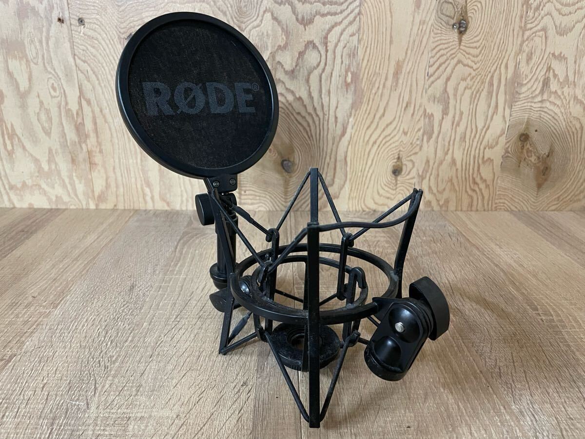 Yahoo!オークション - RODE ロード コンデンサーマイク NT1-A 三脚スタ...