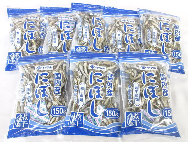 Yahoo!オークション - 送料300円(税込) ks158 ヤマキ 国内産にぼし 150...