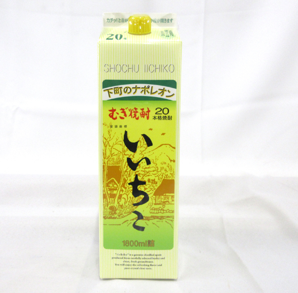 Yahoo!オークション - 送料300円(税込) ja302 麦焼酎 いいちこ 1800ml ...