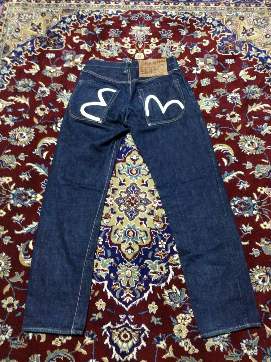 エヴィス Size 32×35 新恵美寿神頭 カモメ デニム パンツ evisu used品 EVISU エビス ジーンズ Lot 2007 32インチ(W32)｜売買されたオークション情報 ...