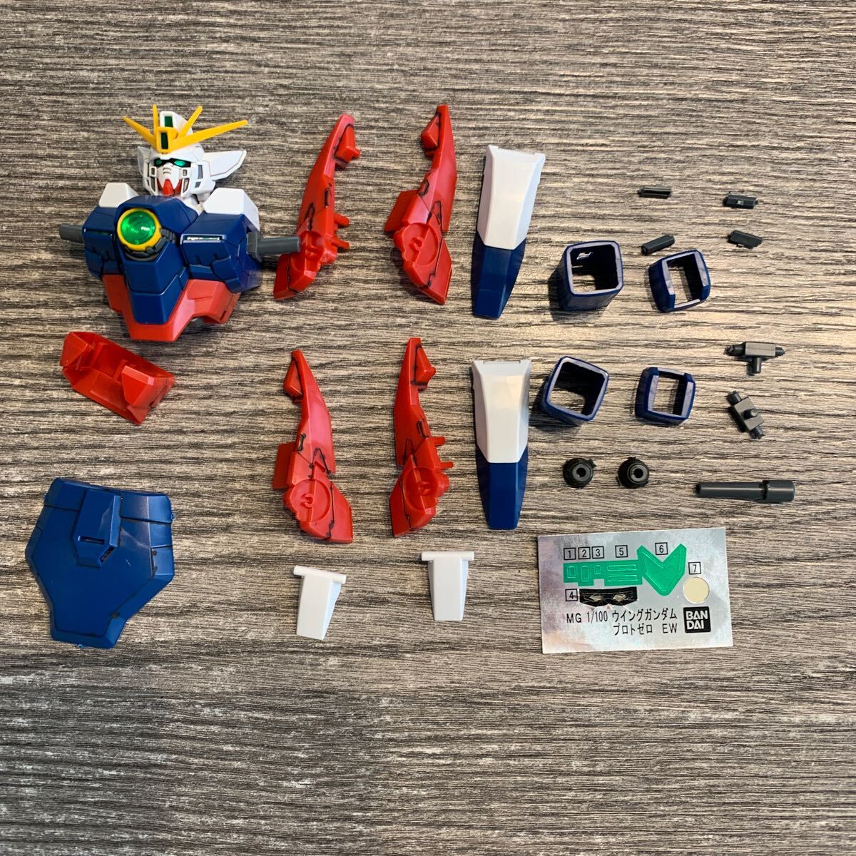 Yahoo!オークション - MG EW ウイングガンダム プロトゼロ バンダイ プ...