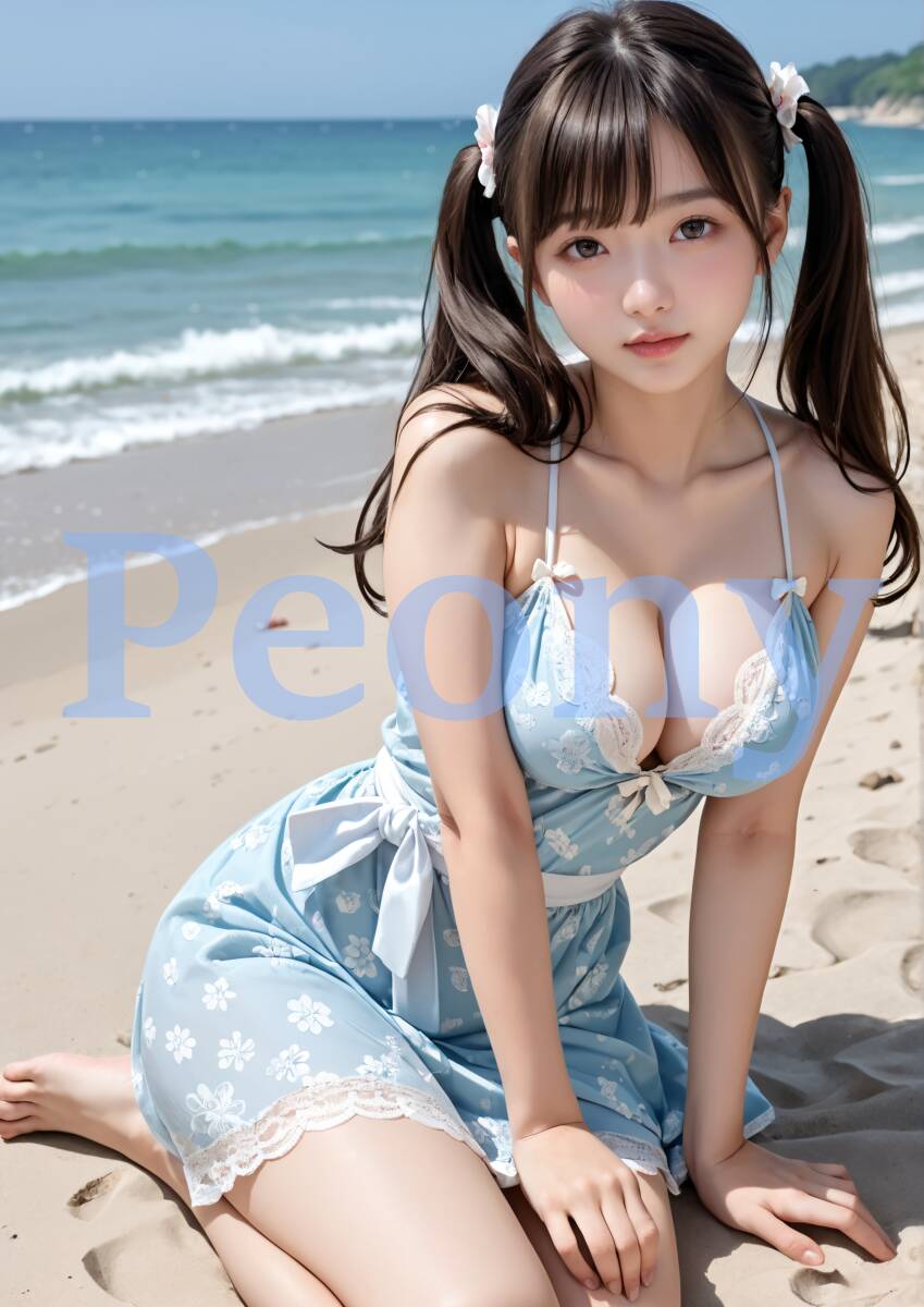 Yahoo!オークション - a14【 一点物 ポスター A4 】 美女 AI美女 美人 ...