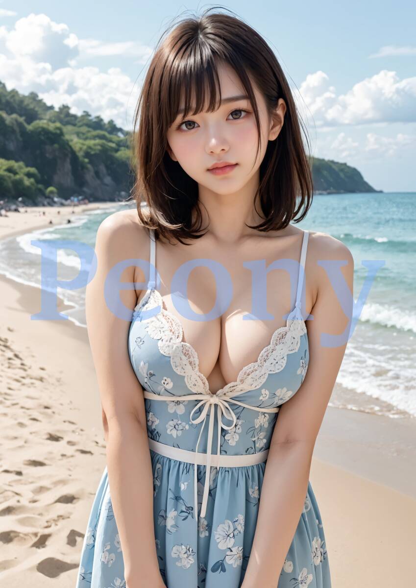 Yahoo!オークション - a20【 一点物 ポスター A4 】 美女 AI美女 美人 ...