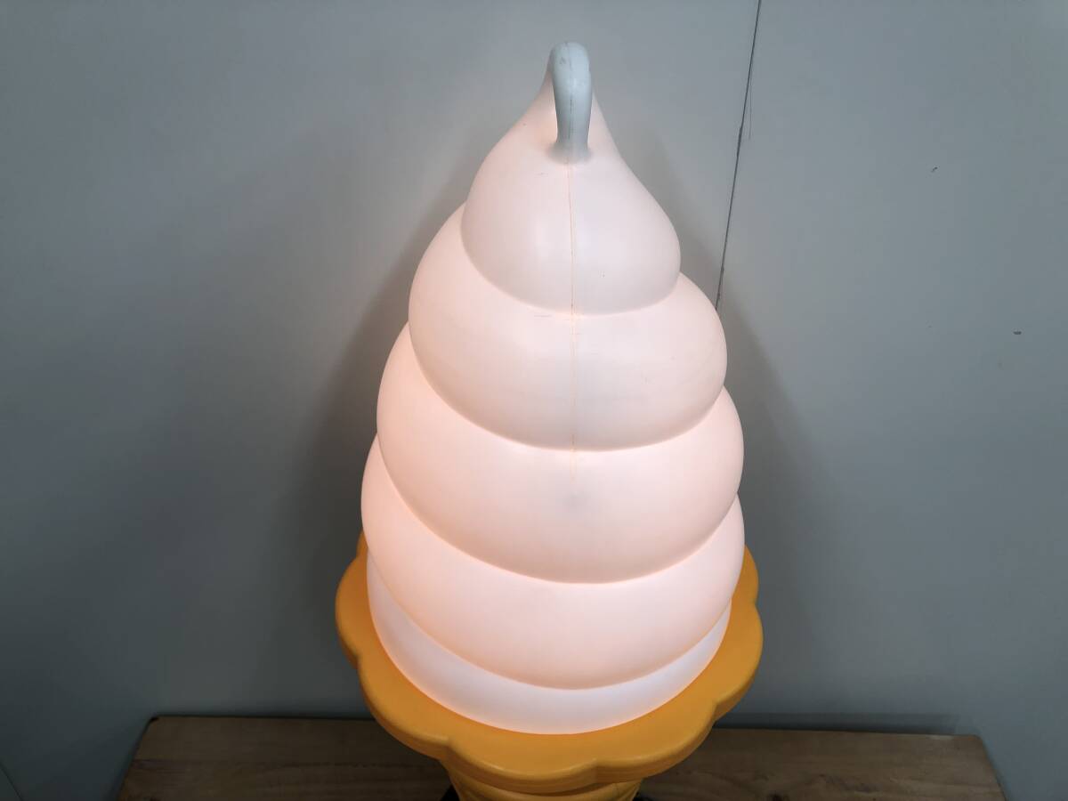 Yahoo!オークション - 65 スジャータ ソフトクリーム 看板 TOMI コーン...