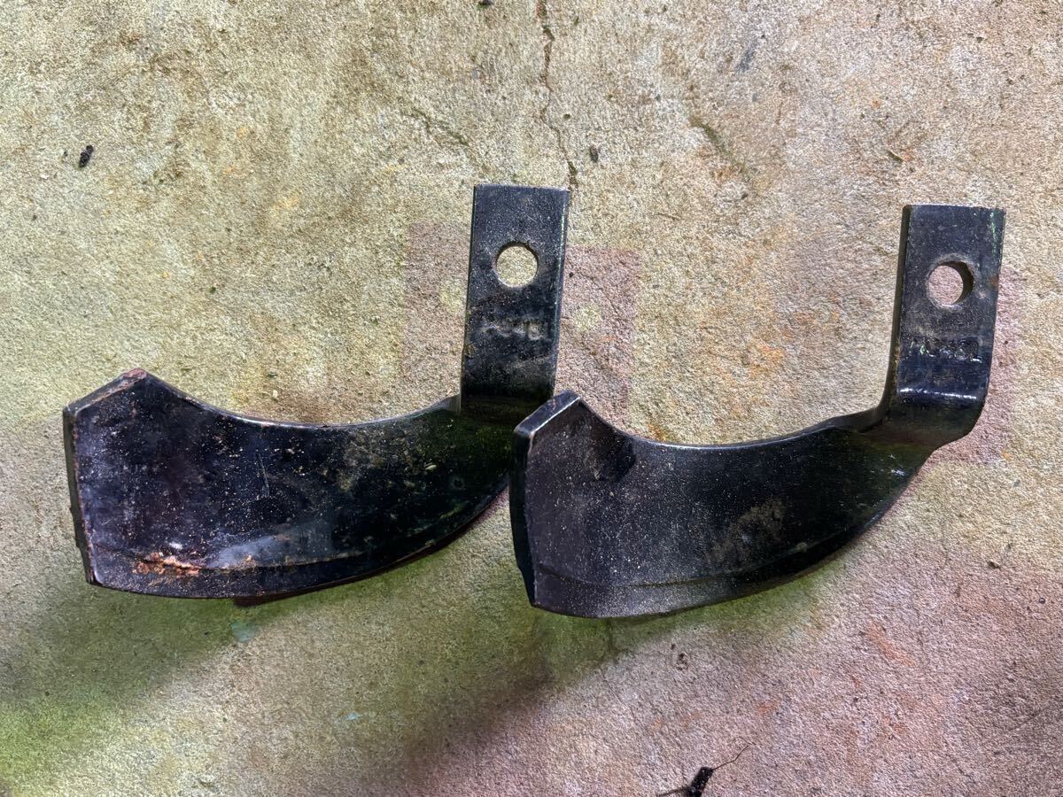 Yahoo!オークション - NO.50-1944（新潟）耕うん機爪 M24L/R 耕運爪 ツ...