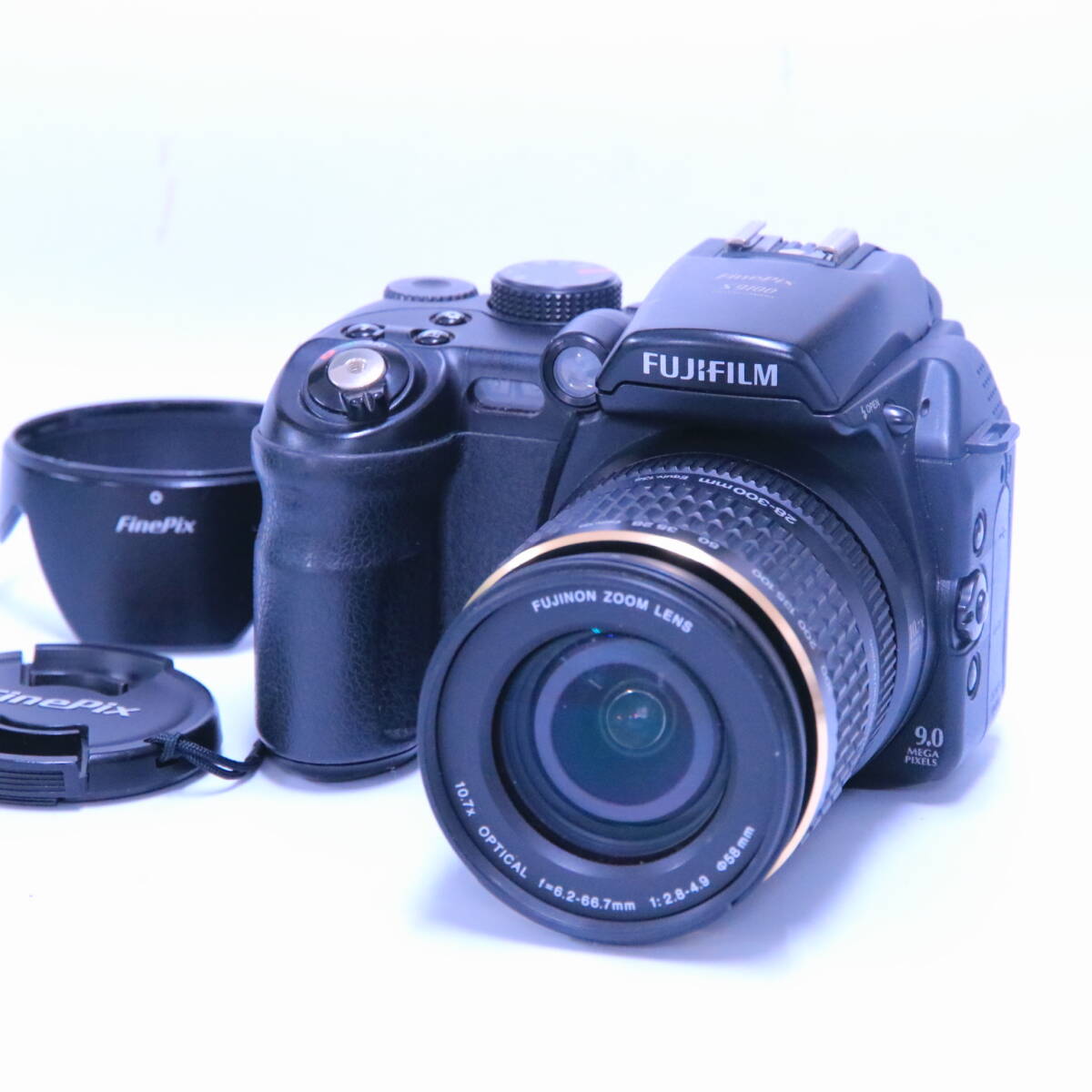 あ//A8988 デジタルコンパクトカメラ FUJIFILM ファインピックス S9100 便利な単3電池使用可28-300mmF2.8-4.9 900万画素CCDハニカム(富士フイルム ...