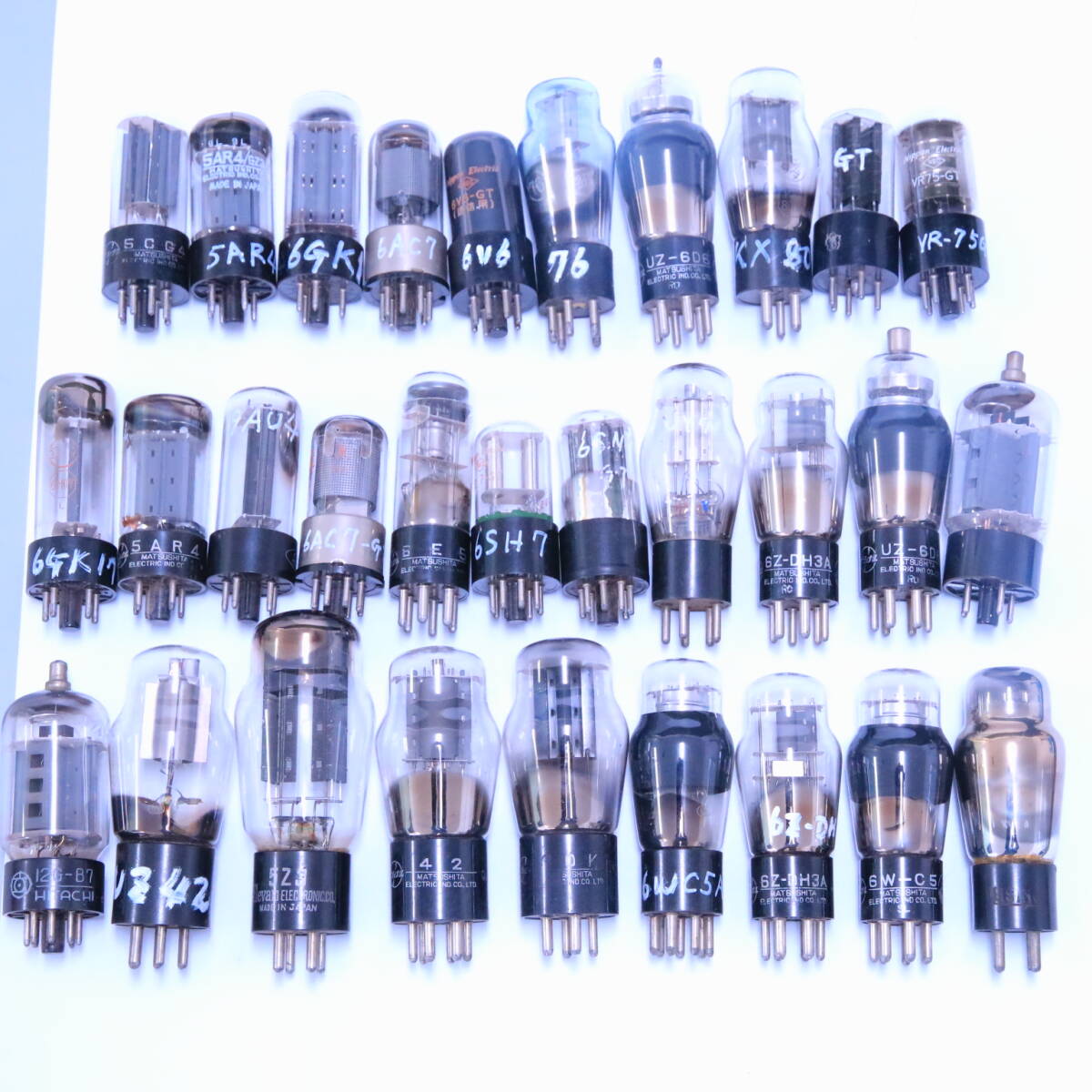 Yahoo!オークション - あ//A9052 真空管 HITACHI・12G-B7.ナショナル6Z...