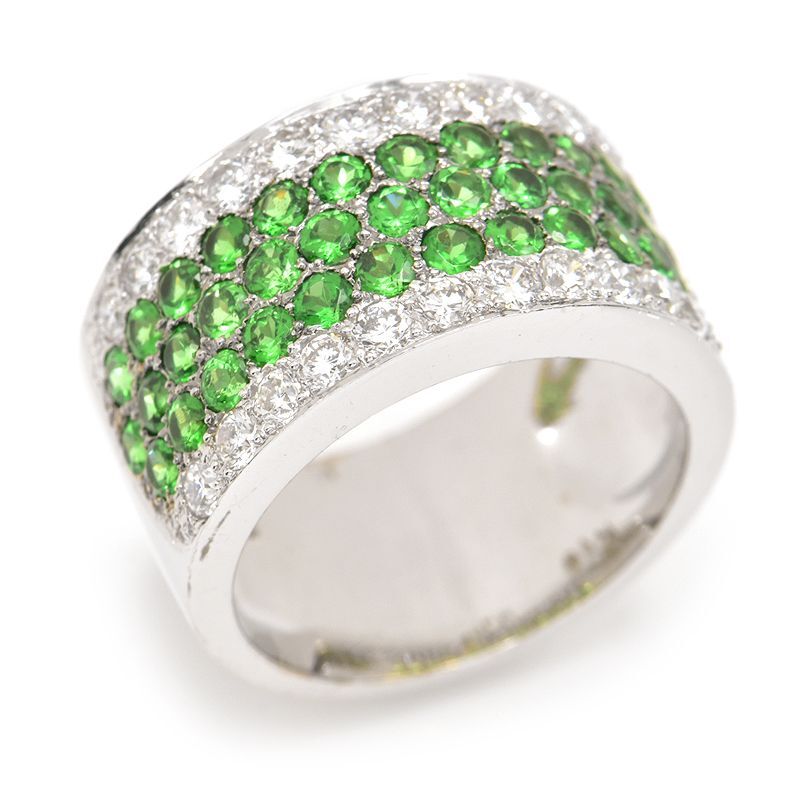 Yahoo!オークション - 合計1.97ct天然グリーングロッシュラーガーネッ...