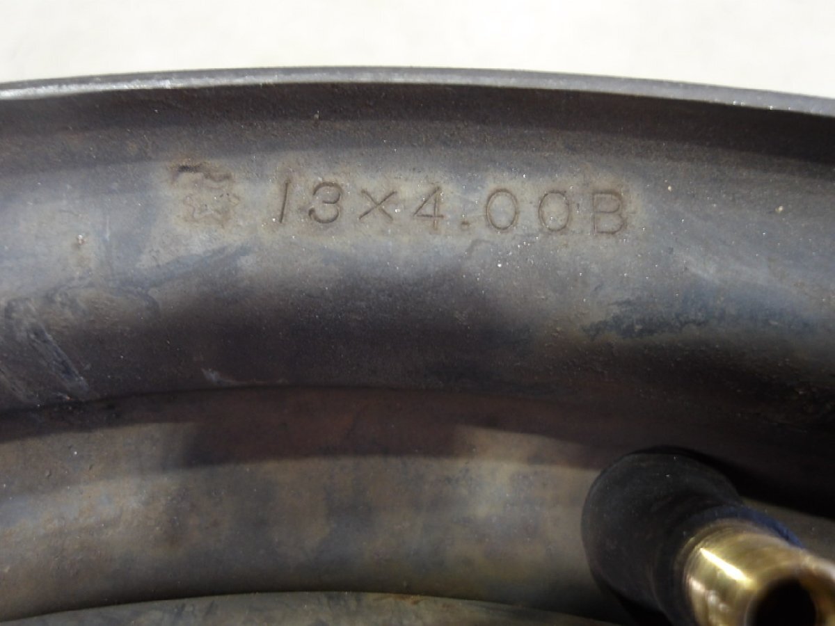 Yahoo!オークション - (R07/01/14-9) Φ 13インチ / 純正スチールホイ...