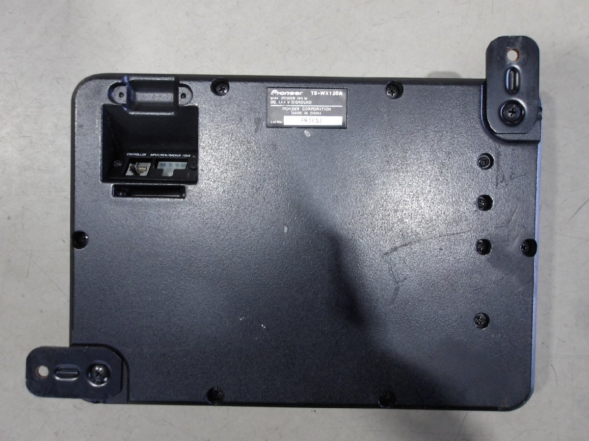 Yahoo!オークション - (R07/01/17-9) Φ パイオニア / TS-WX120A / サ...