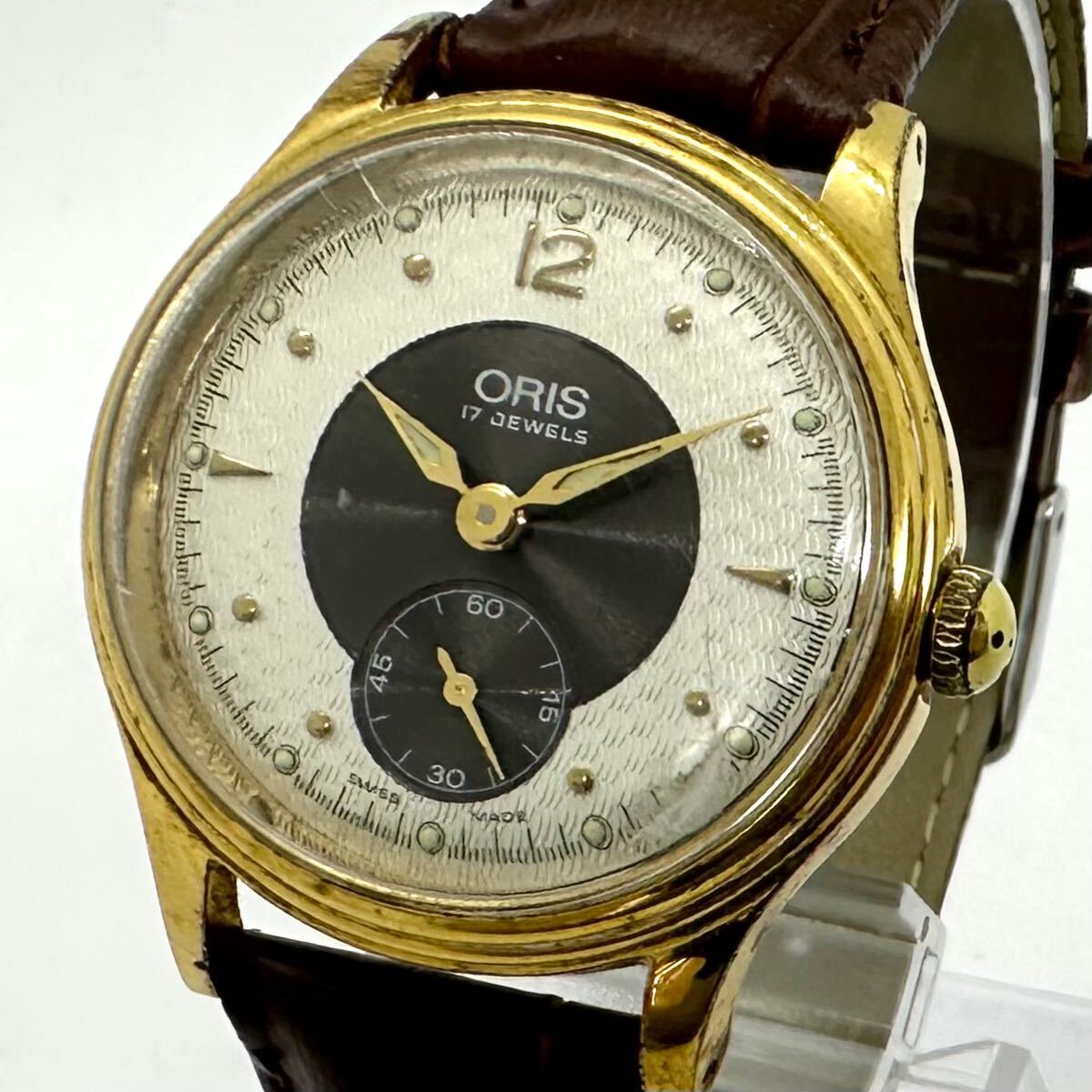 Yahoo!オークション - w076 稼働品 オリス ORIS 7312 メンズ ボーイズ ...