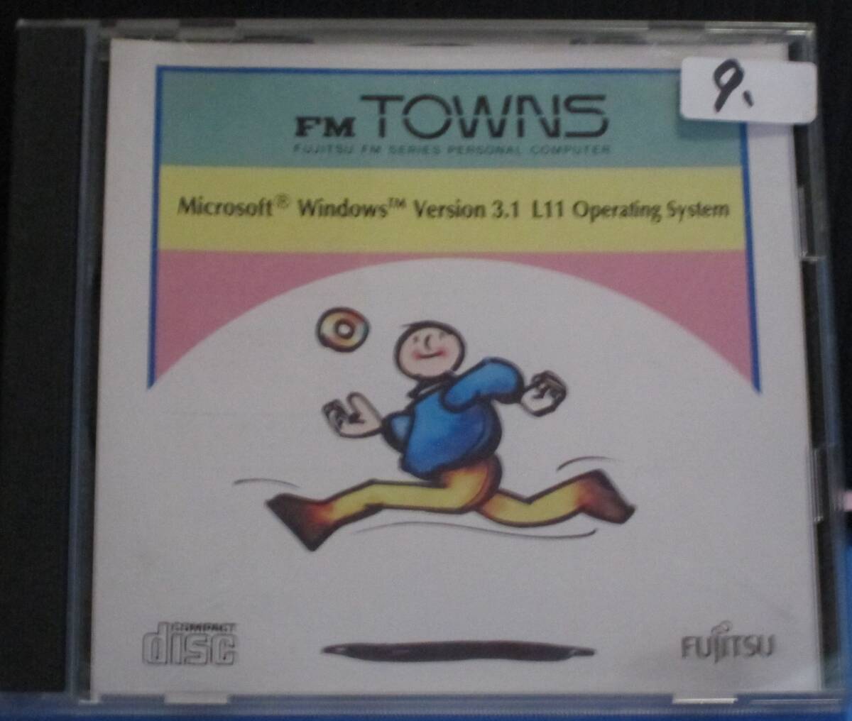 FUJITSU FM TOWNS CD-ROMソフト システムソフトウェア Windows3.1L11 ジャンク品 9(FM TOWNS)｜売買されたオークション情報、yahooの商品情報を ...