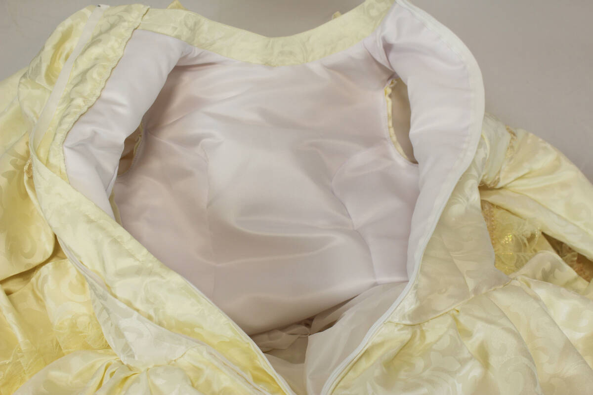 Yahoo!オークション - [d53] ウェディングドレス 19号～21号 カラード...