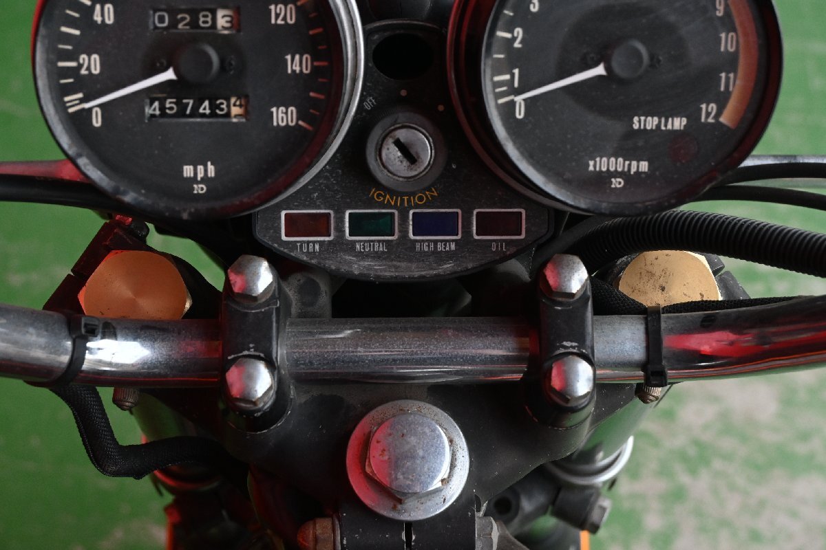 Yahoo!オークション - 当時物 Z1 Z2 750RS フロントフォーク トップキ...