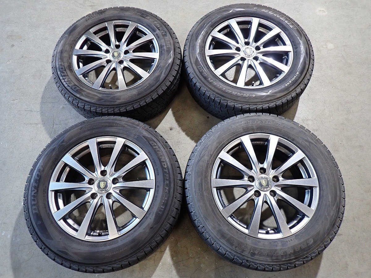 YS15294 225/65R17 CX-5 CR-V BSH系レガシィアウトバック スタッドレスセット 17×7J 114.3/5H ET50 1円スタート(中古/送料無料)のオークション落札情報