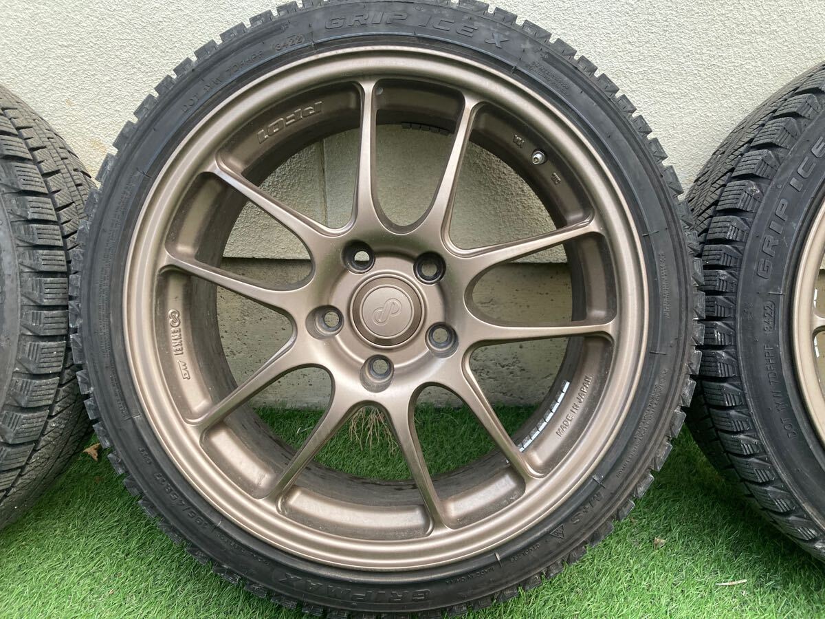 Yahoo!オークション - エンケイ ENKEI PF01 17 7.5j +48 114.3 5H ブロ...