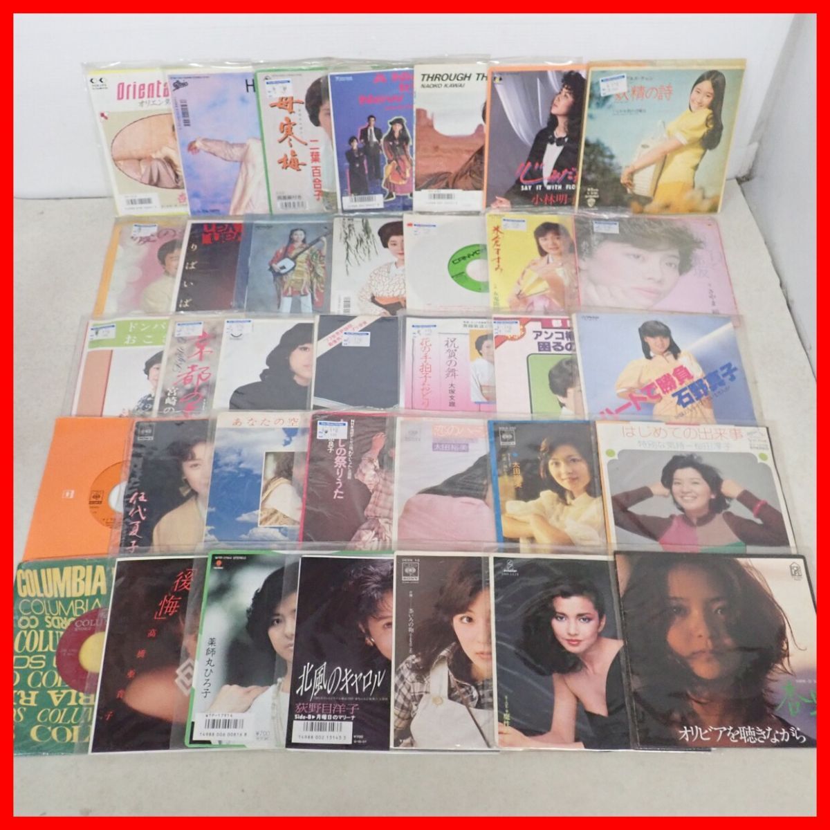 Yahoo!オークション - 7in EPレコード 邦楽 松本伊代/中森明菜/斉藤由...