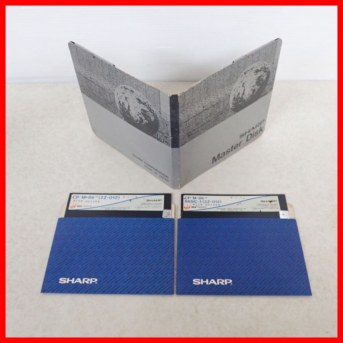 Yahoo!オークション - SHARP 5インチFD MZ-5500 マスターディスク CP/M...