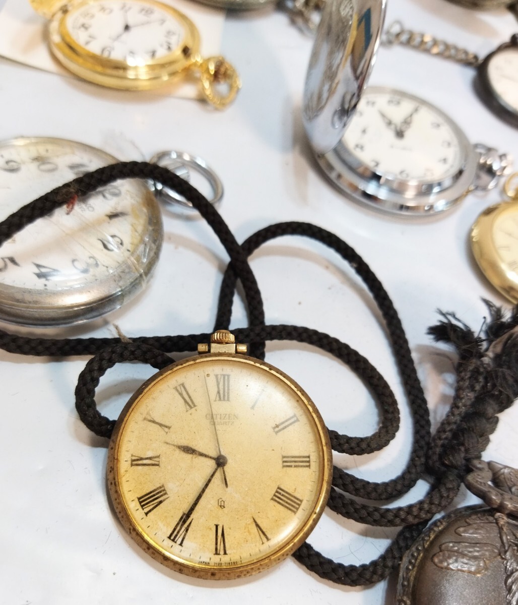 Yahoo!オークション - 【総重量1 336g】懐中時計まとめ 全て動作未確...