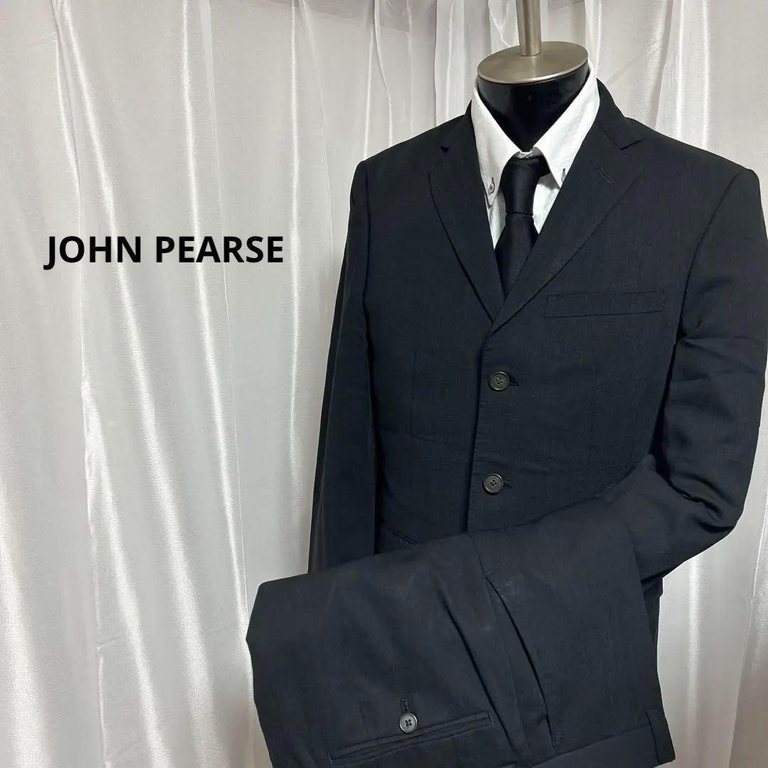 ネームあり JOHN PEARSE ジョンピアース スーツ ブラック 背抜き 92Y5 114(Lサイズ)｜売買されたオークション情報、yahooの商品情報をアーカイブ公開 - オークファン ...