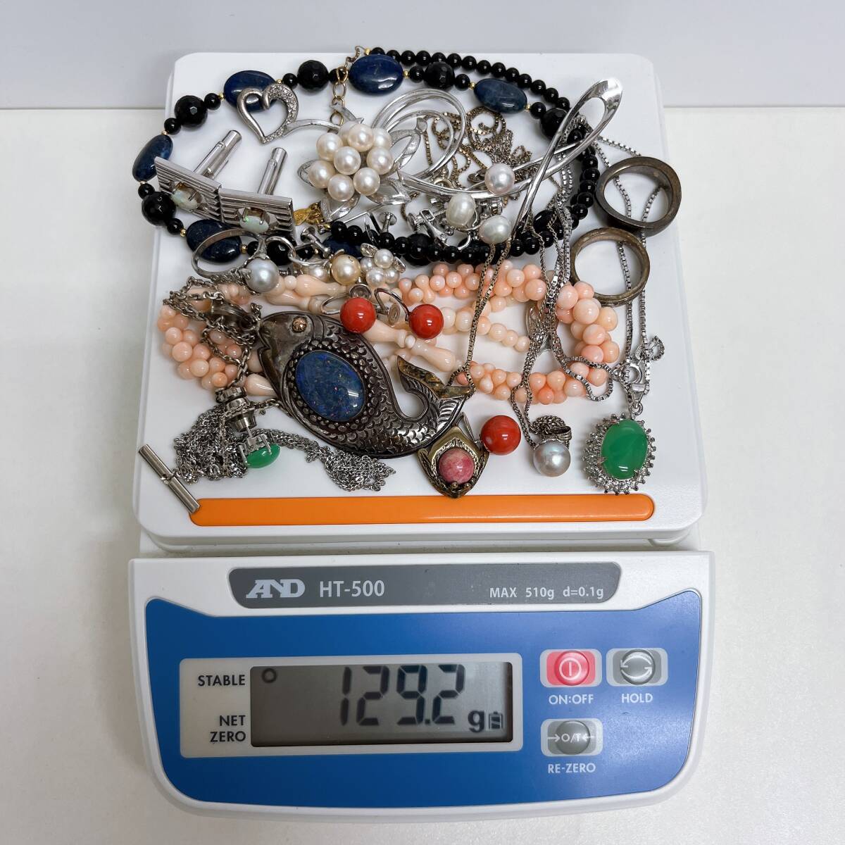 Yahoo!オークション - シルバー アクセ まとめ売り 約129g スターリン...