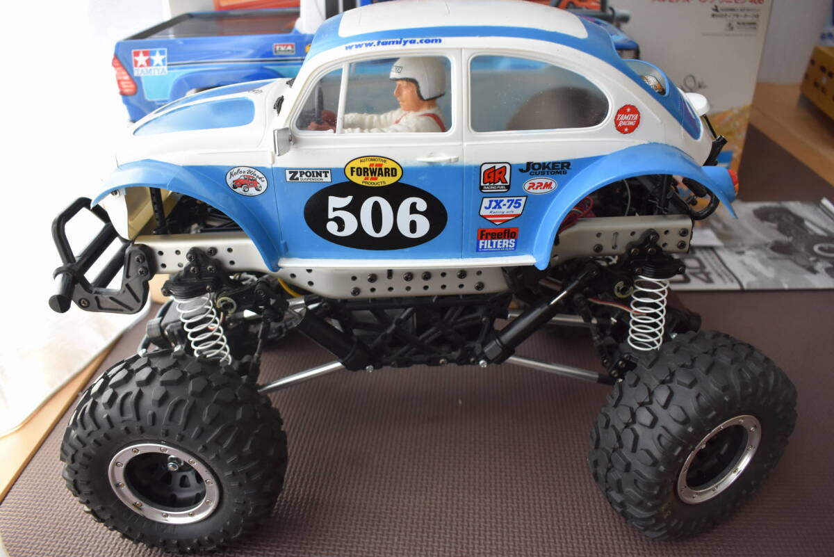 Yahoo!オークション - タミヤ 電動RCカーCR-01（ボディはワーゲンオフ...