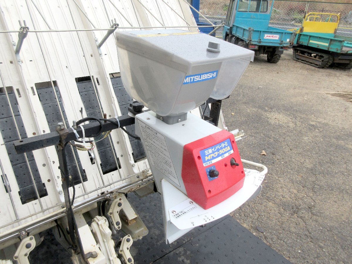 Yahoo!オークション - 決算セール 売切り 三菱 田植機 LV5 5条植え セ...