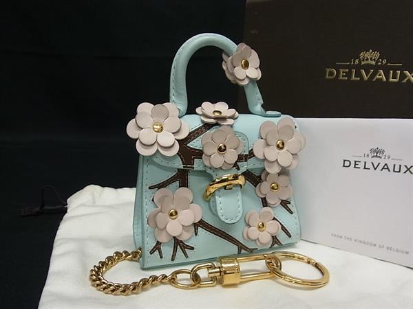1円 □美品□ DELVAUX デルヴォー ブリヨン フラワー レザー 1円 □美品□ DELVAUX デルヴォー ブリヨン フラワー レザー