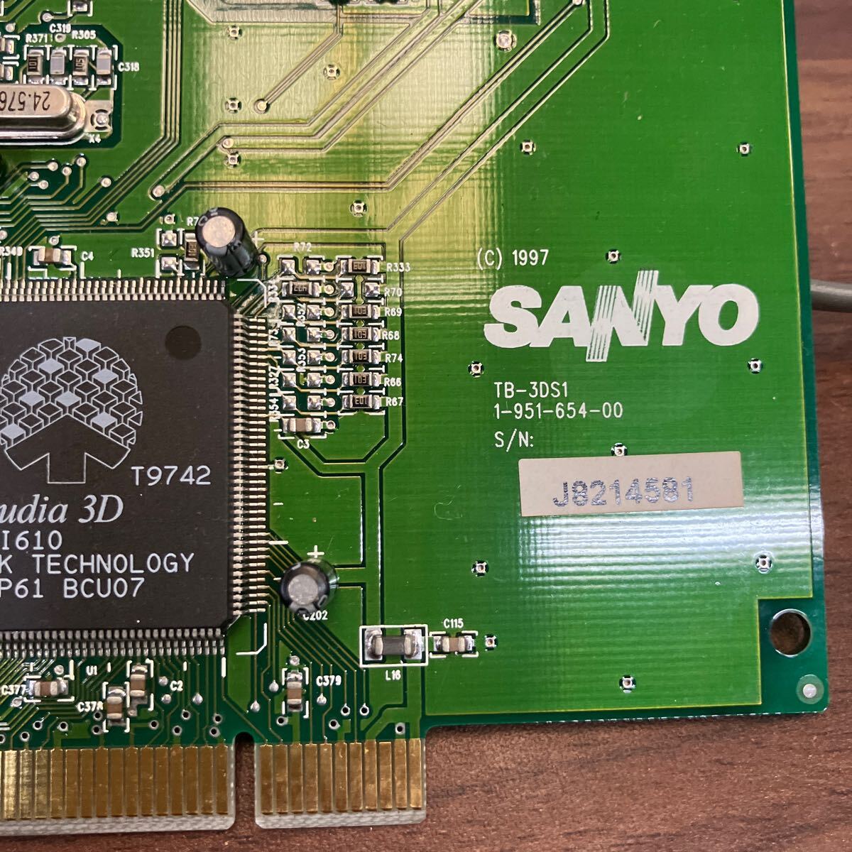 日本代購代標第一品牌【樂淘letao】－SANYO TB-3DS1 PowerCard 3D Sound PCI Oak Technology OTI610 コンピュータ パーツ カード